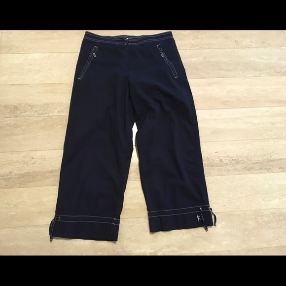Danskin Now | Pants & Jumpsuits | Danskin Now Capri Pants In Blue ...
